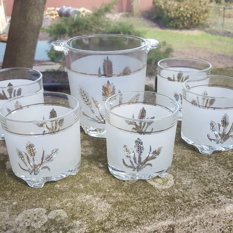 Frosted Glasses - Etsy