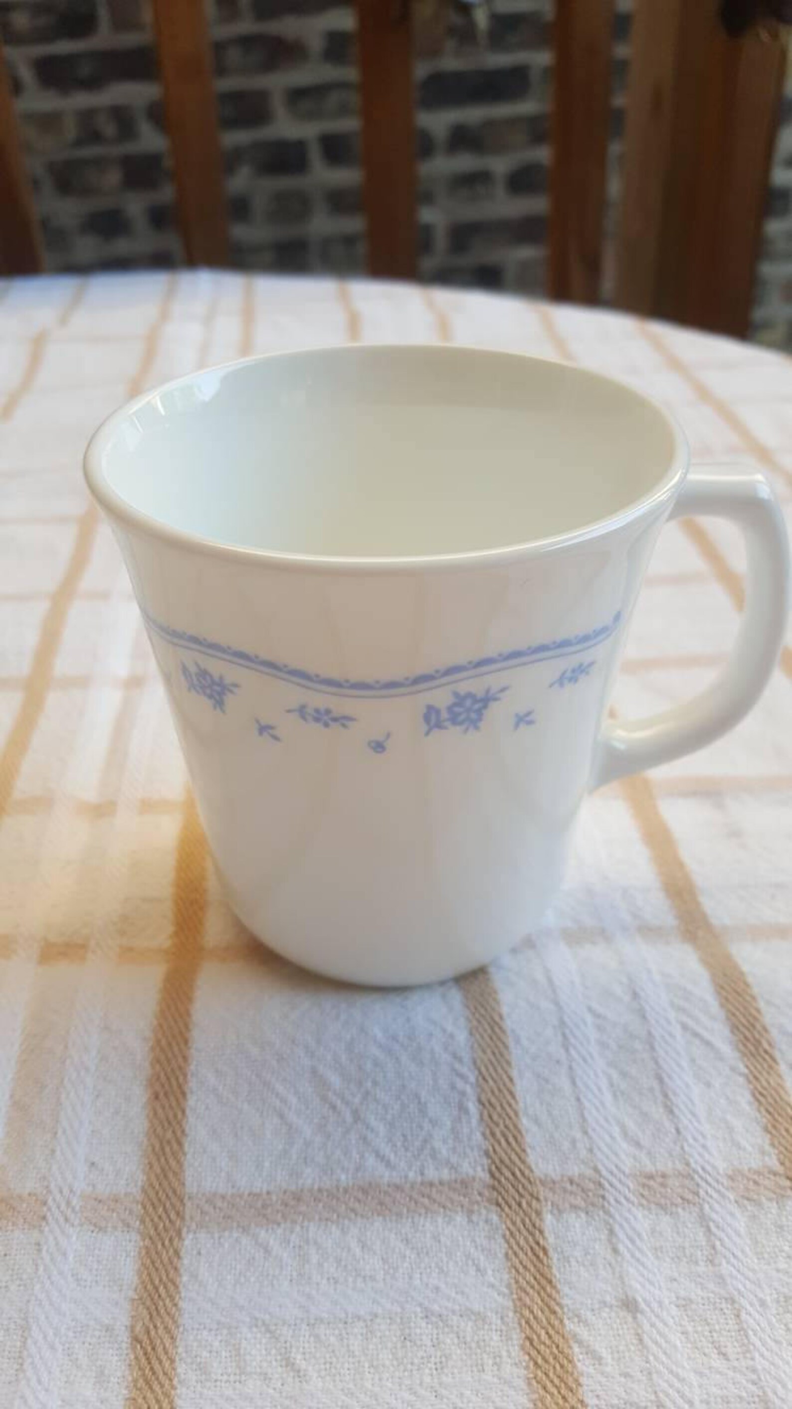 Vintage Corning Mugs in Morning Blue Set of 2 | Etsy