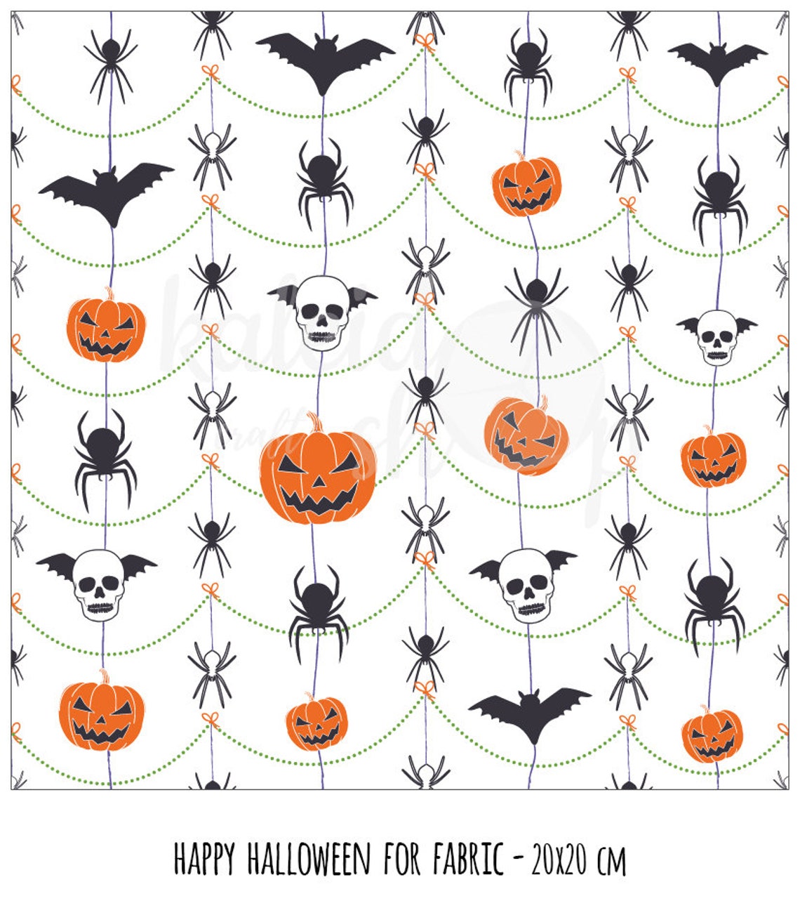 Happy Halloween Digital Seamless Patterns Metallic Color - Etsy