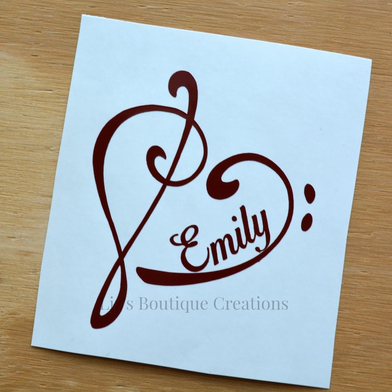 Music Notes Decal - Etsy