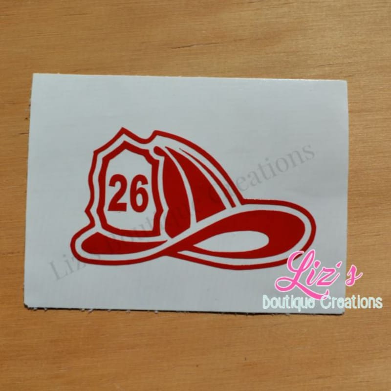 Custom Fireman Decal - Etsy