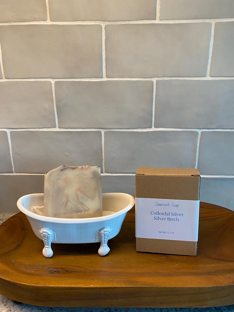 Handmade Colloidal Silver Soap - Natural - Vegan - Etsy