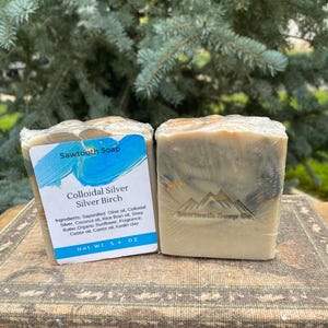 Handmade Colloidal Silver Soap - Natural - Vegan - Etsy
