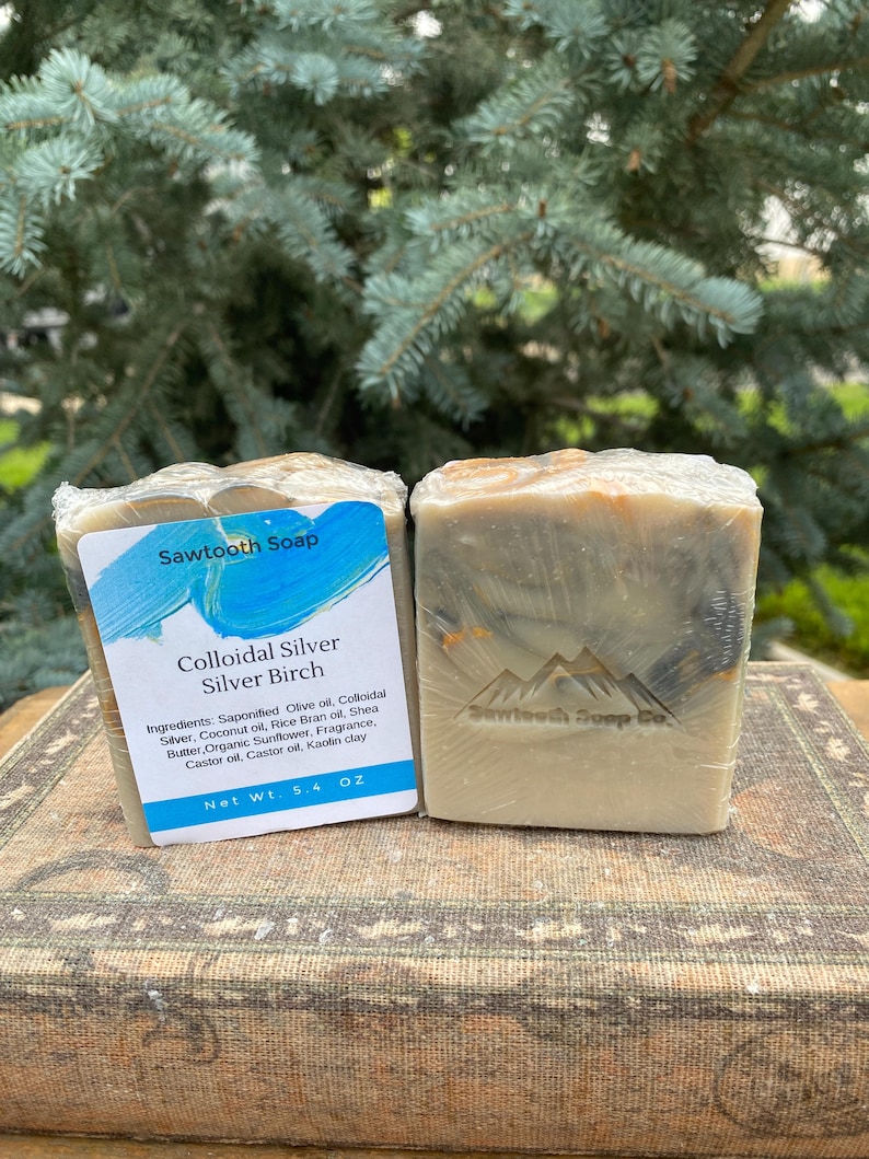 Handmade Colloidal Silver Soap - Natural - Vegan - Etsy
