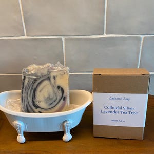 Handmade Colloidal Silver Soap - Natural - Vegan - Etsy
