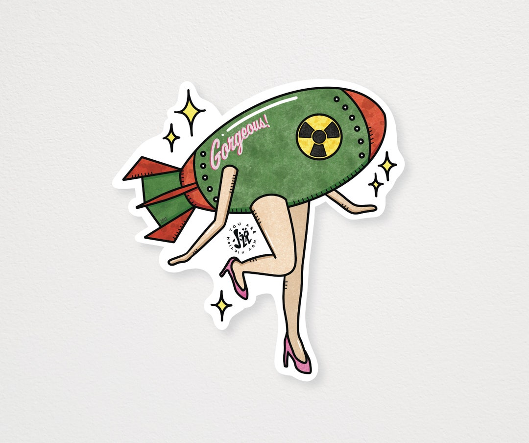 Fallout | Barbenheimer Sticker | Barbie Oppenheimber | Atomic Bomb ...