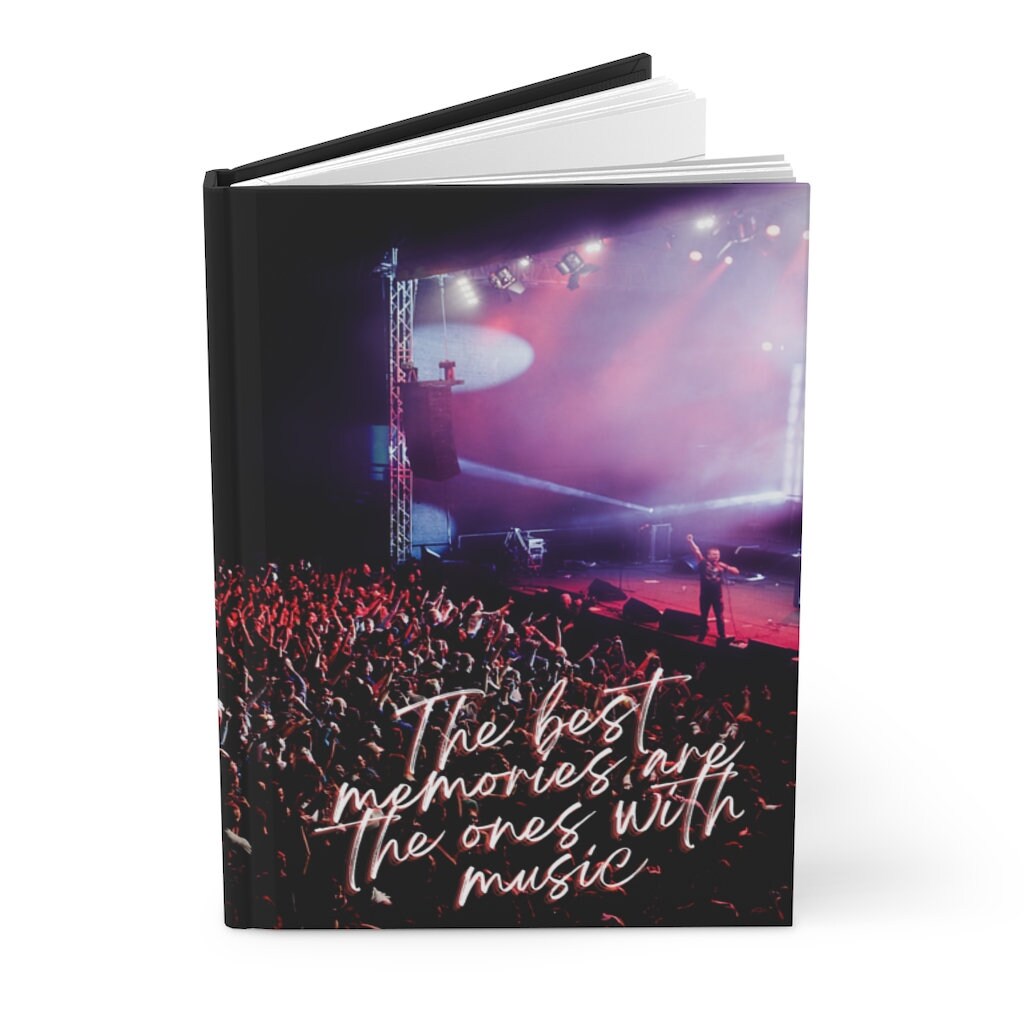 Concert Journal the Best Memories Are the Ones With Music Hardcover ...