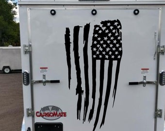 American Flag Decal - Etsy