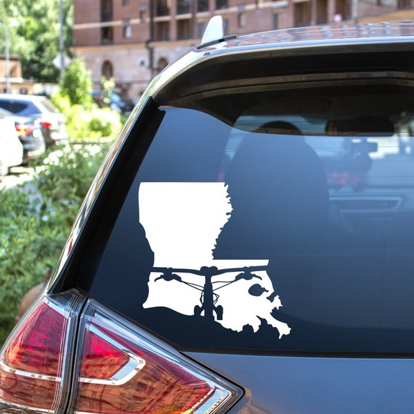 Louisiana Decal - Etsy