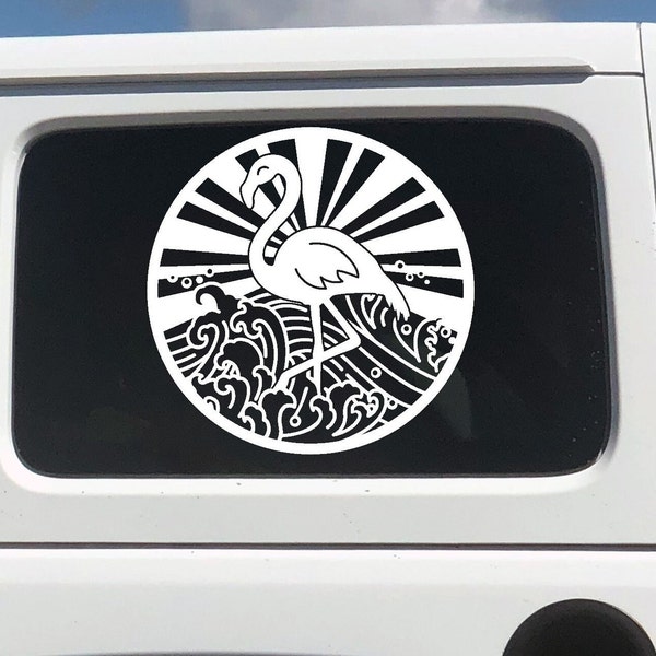 Flamingo Decal - Etsy