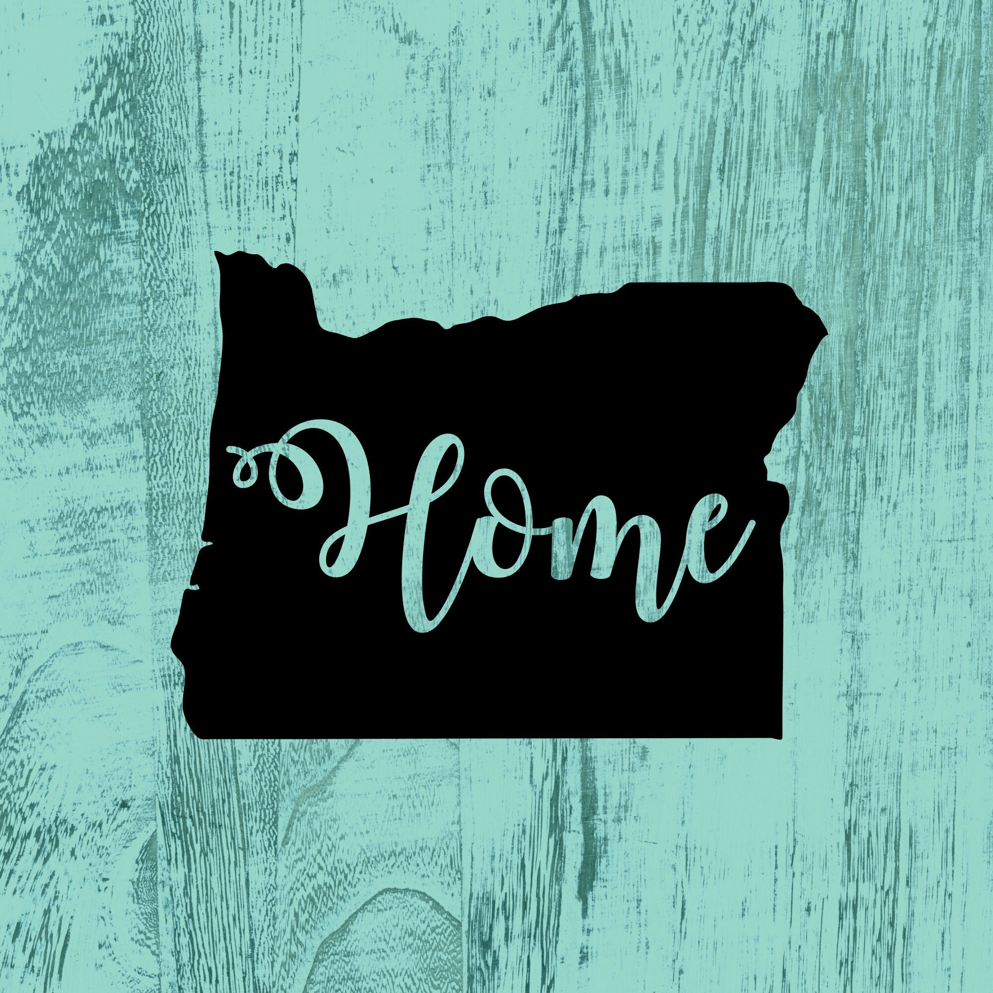 Oregon Sticker Oregon Decal Oregon Home Decal State of | Etsy