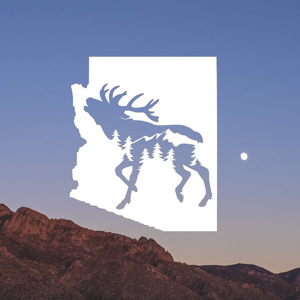Elk Decal - Etsy