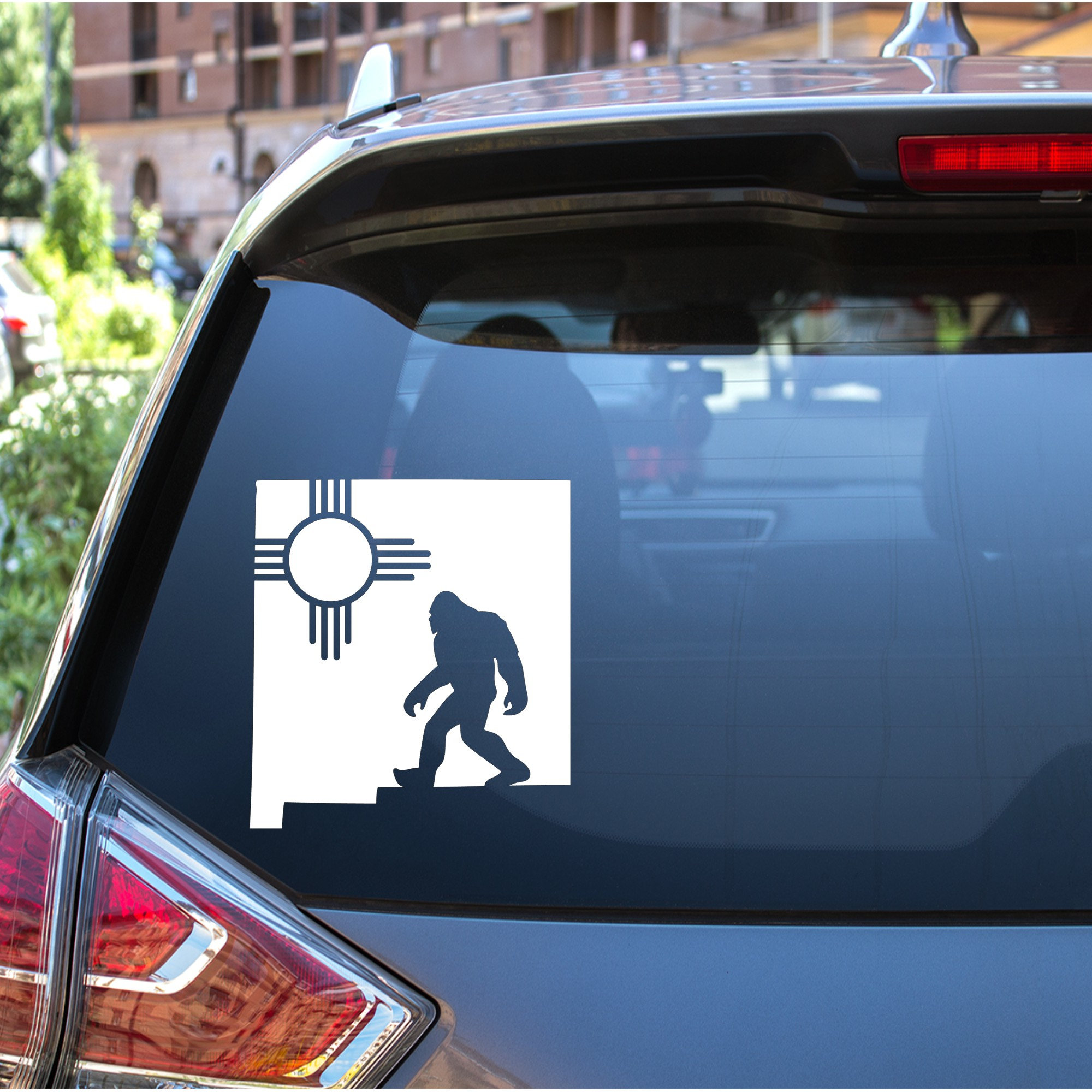 New Mexico Sasquatch Decal Sasquatch Decal New Mexico Sun - Etsy