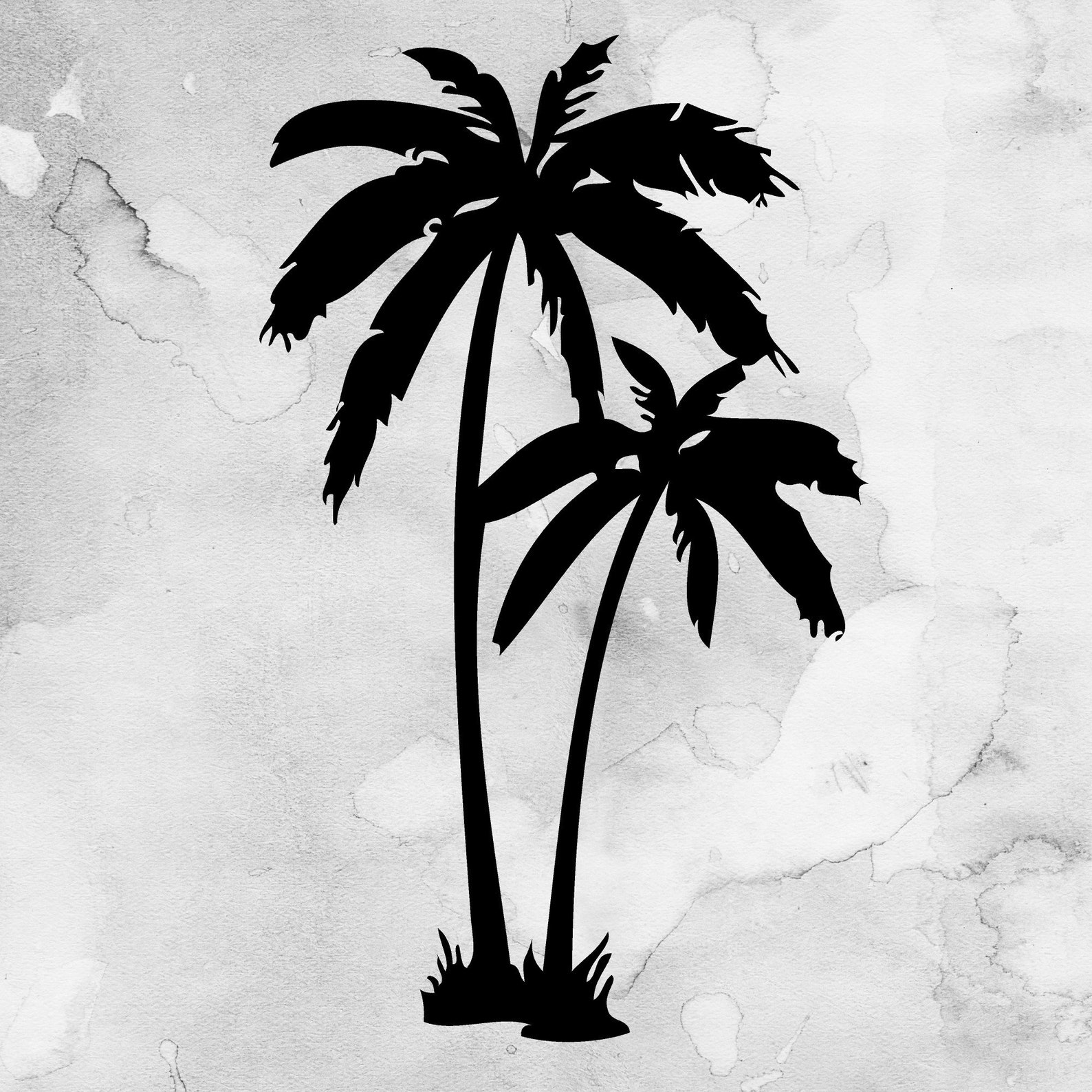 Palm Tree RV Decal: Tropical Vinyl Sticker - Axtell Rogue Design - Etsy