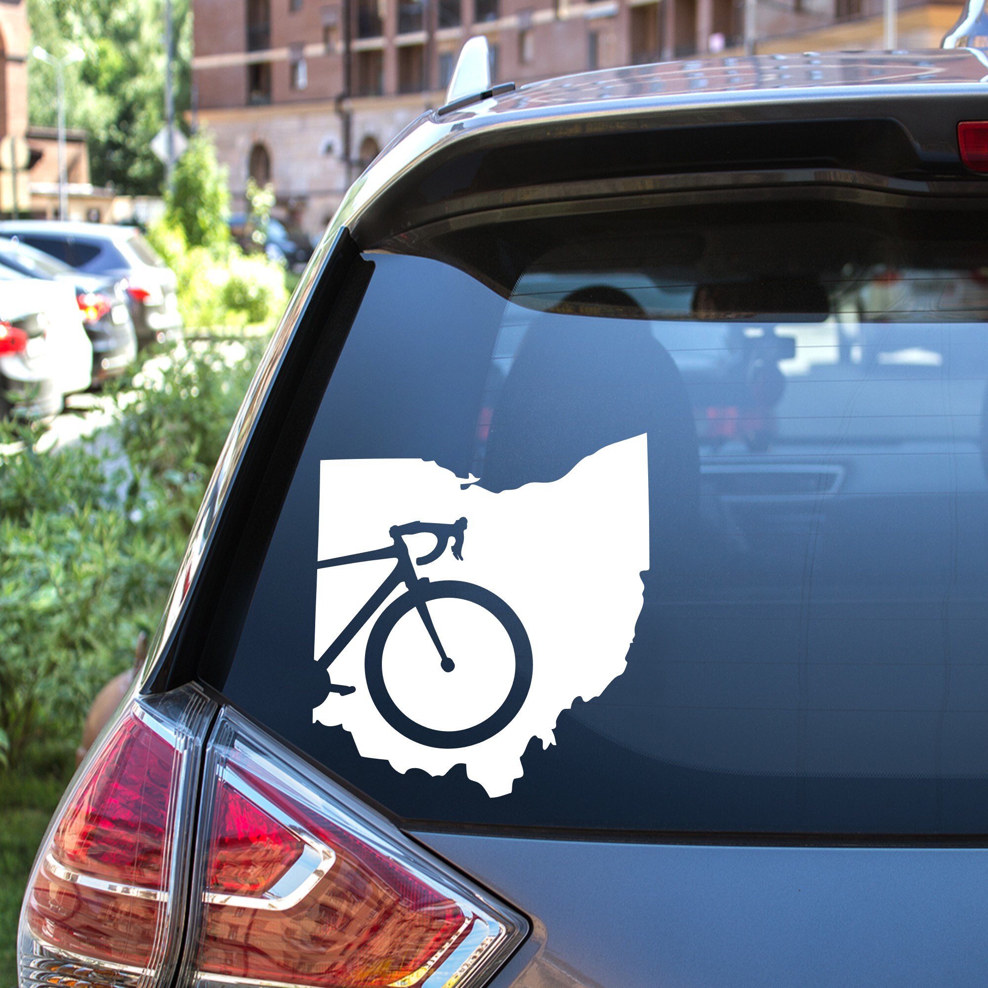 Ohio Decal Ohio Ohio Bike Sticker Road Bike Road Bike - Etsy