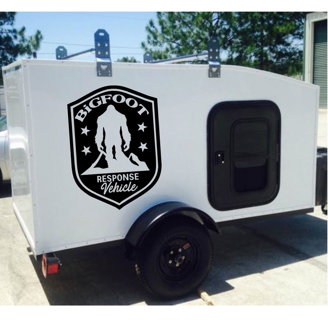 Bigfoot RV Decal: Sasquatch Response - Axtell Rogue Design - Etsy