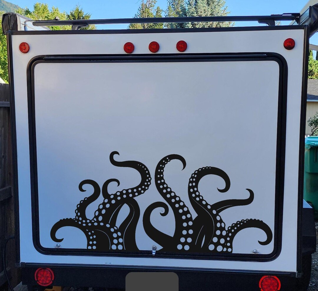 Octopus Tentacles Vinyl Decal - Tentacle Decal - Octopus Decal - Large ...