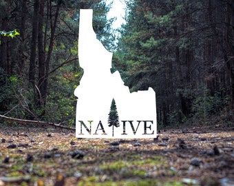 Idaho State Decal / Idaho Area Code Sticker Decal / Idaho Native / Home ...