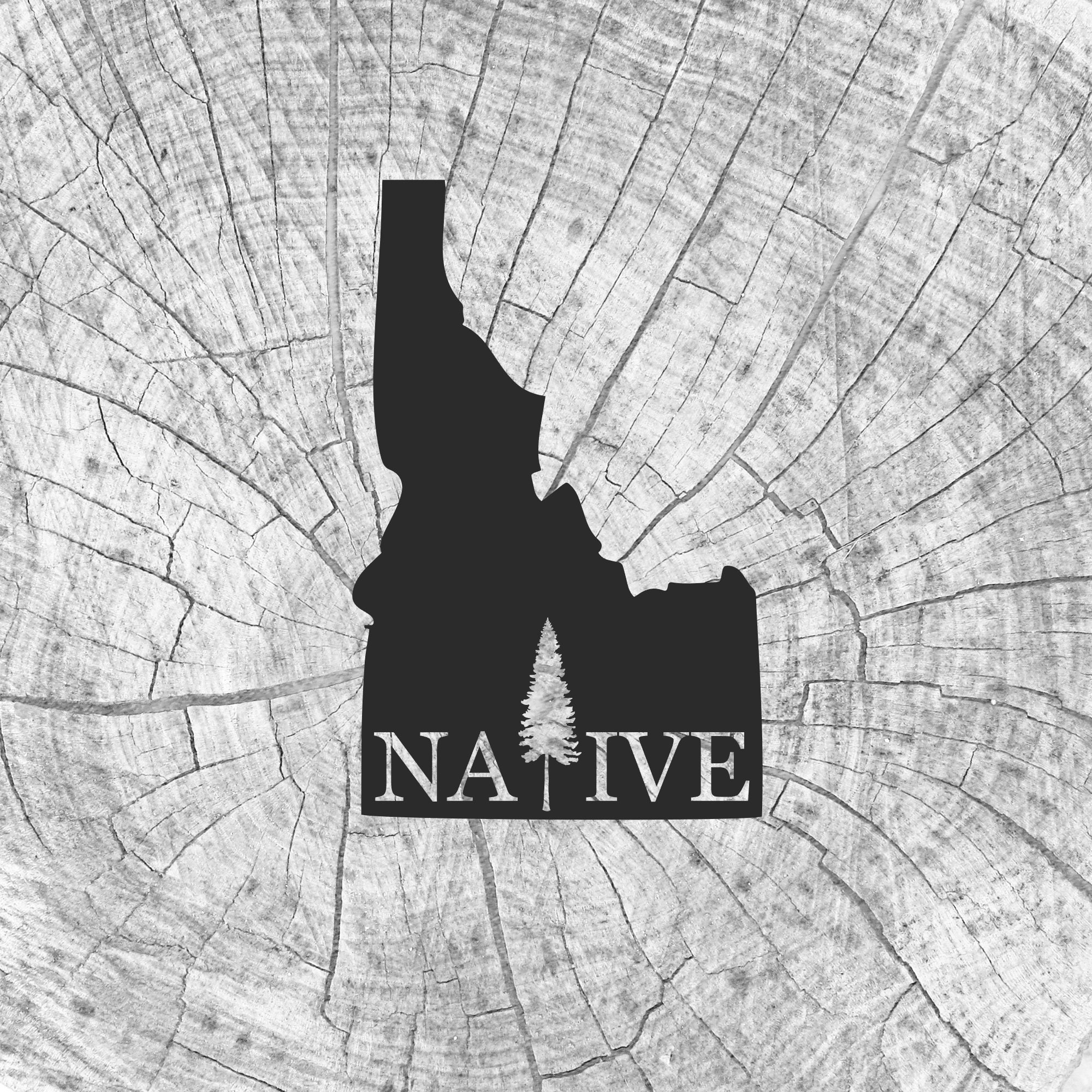 PNW Decal Idaho Native Car Decal Idaho Native State Car | Etsy
