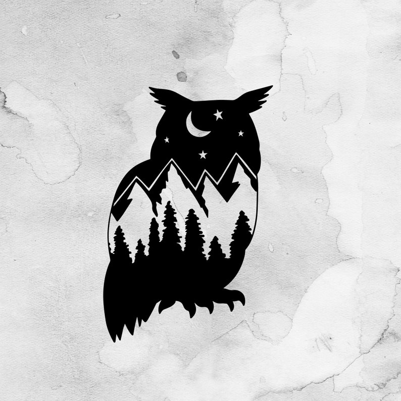 Owl Decal Owl Owl Sticker RV Decal Car Window Decal | Etsy