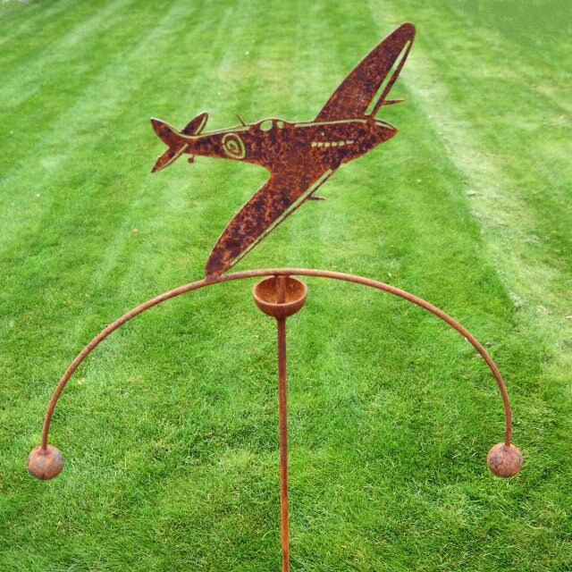 Double Ball Spitfire Garden Wind Spinner/rocker - Etsy UK