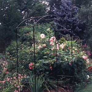 Black Monet Steel Garden Arch Made in the UK - Etsy
