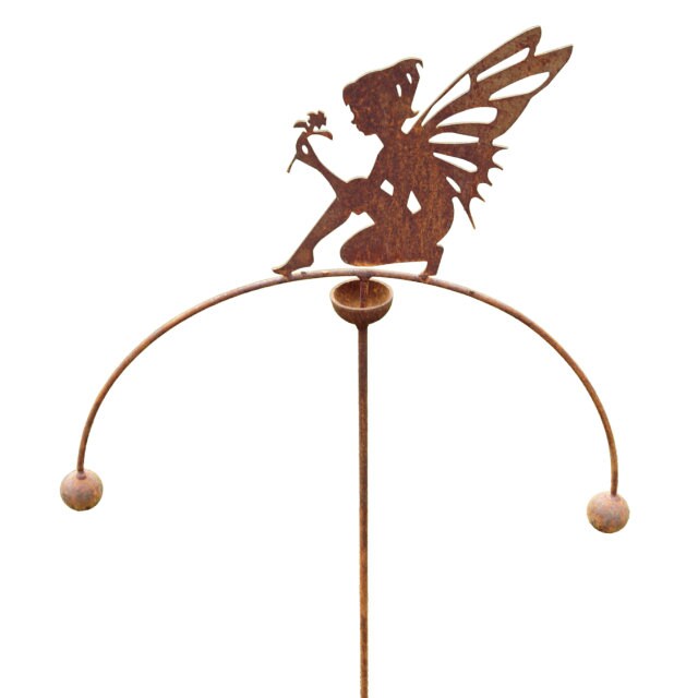 Double Ball Fairy Garden Wind Spinner Rocker - Etsy