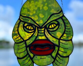 Horror Stained Glass Art - Etsy