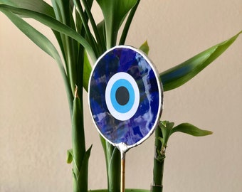 Stained Glass Plant Stake - Etsy