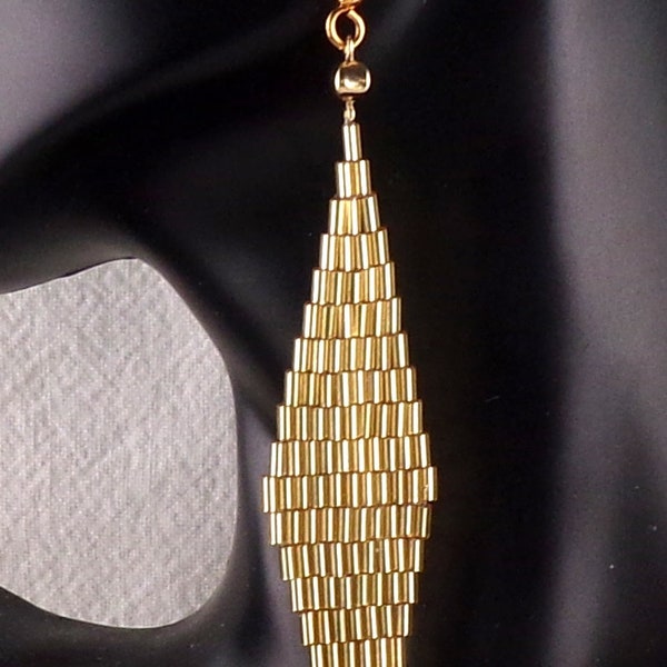 Gold Bugle Beads - Etsy