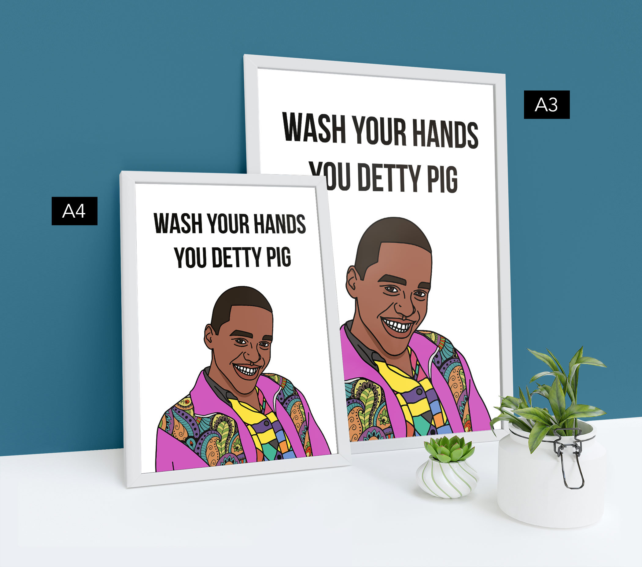 Wash Your Hands You Detty Pig Print | Sex Education Meme Eric Effiong ...