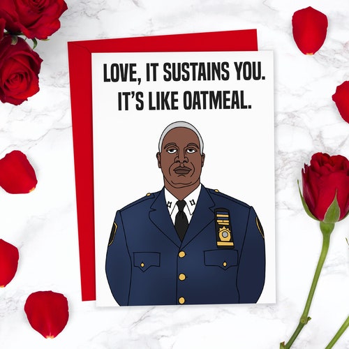 Adrain Pimento Brooklyn 99 Birthday Card | Etsy