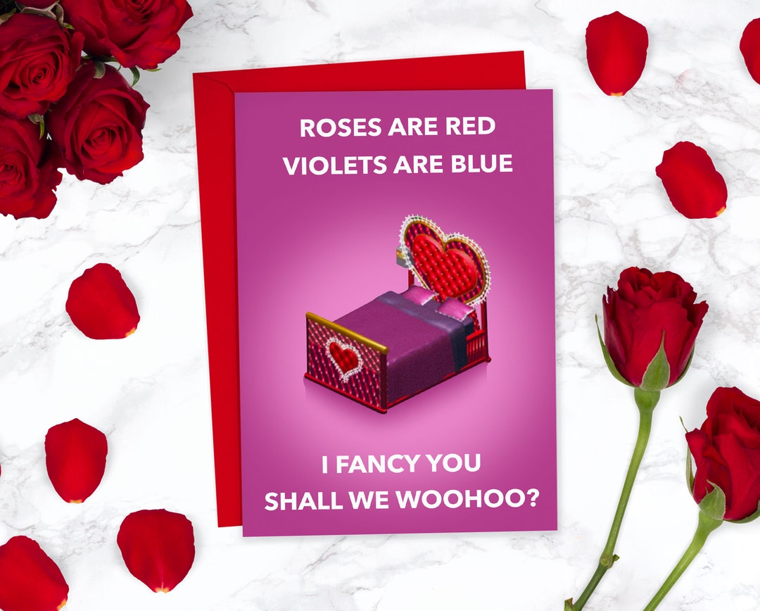 The Sims Woohoo Valentines Day Card Roses Are Red | the Sim Funny Rude ...