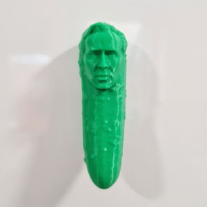 Picolas Cage Fridge Magnet - Nicolas Cage Pickle Meme Funny Home Decor ...