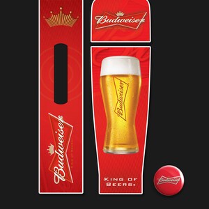 Budweiser Perfect Draft Magnetic Skin Maxi Magnet – Perfectdraft Skin ...