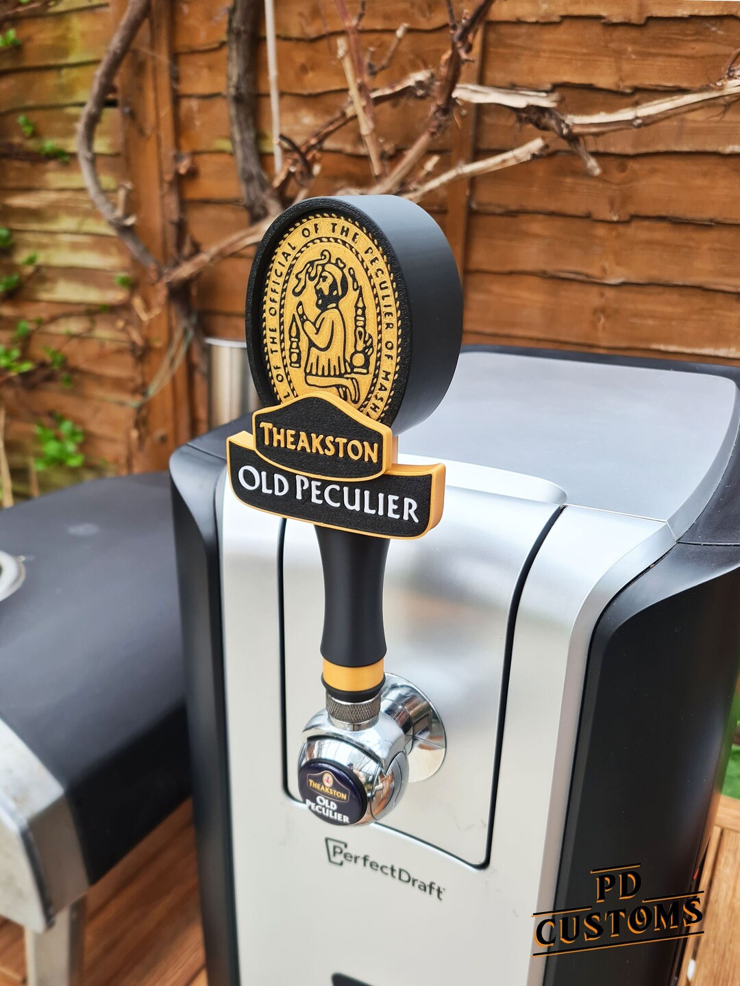 Perfect Draft Tap Handle - Theakston Old Peculier - for Pro and Philips ...
