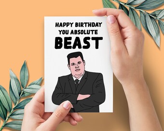 Chabuddy G Rude Birthday Card People Just Do Nothing Happy | Etsy