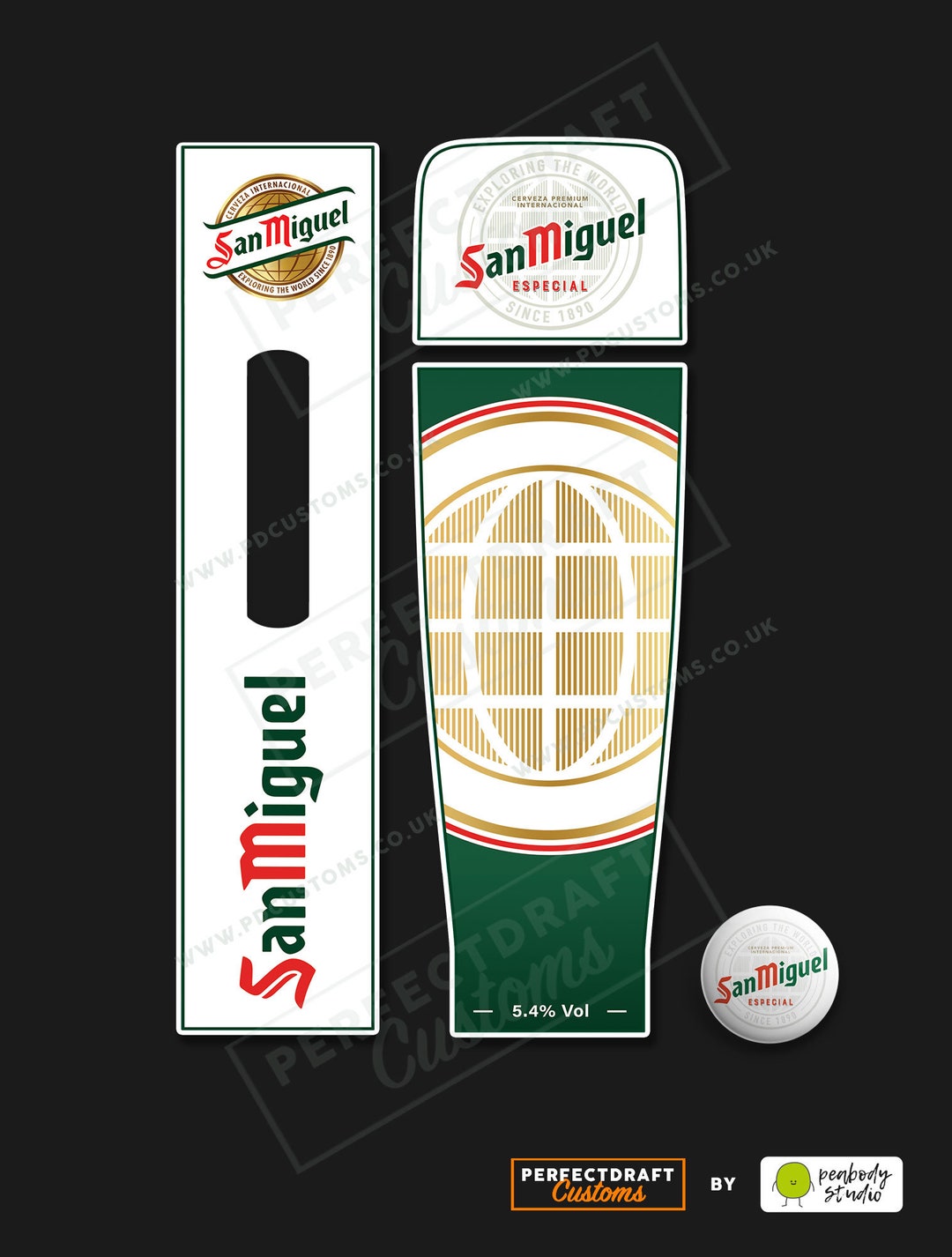 San Miguel Perfect Draft Magnetic Skin Maxi Magnet – Perfectdraft Skin ...