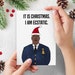 Brooklyn Nine Nine Christmas Card Captain Holt I Am Ecstatic | Etsy