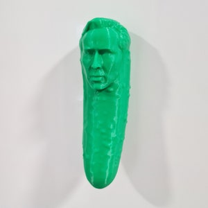 Picolas Cage Fridge Magnet - Nicolas Cage Pickle Meme Funny Home Decor ...