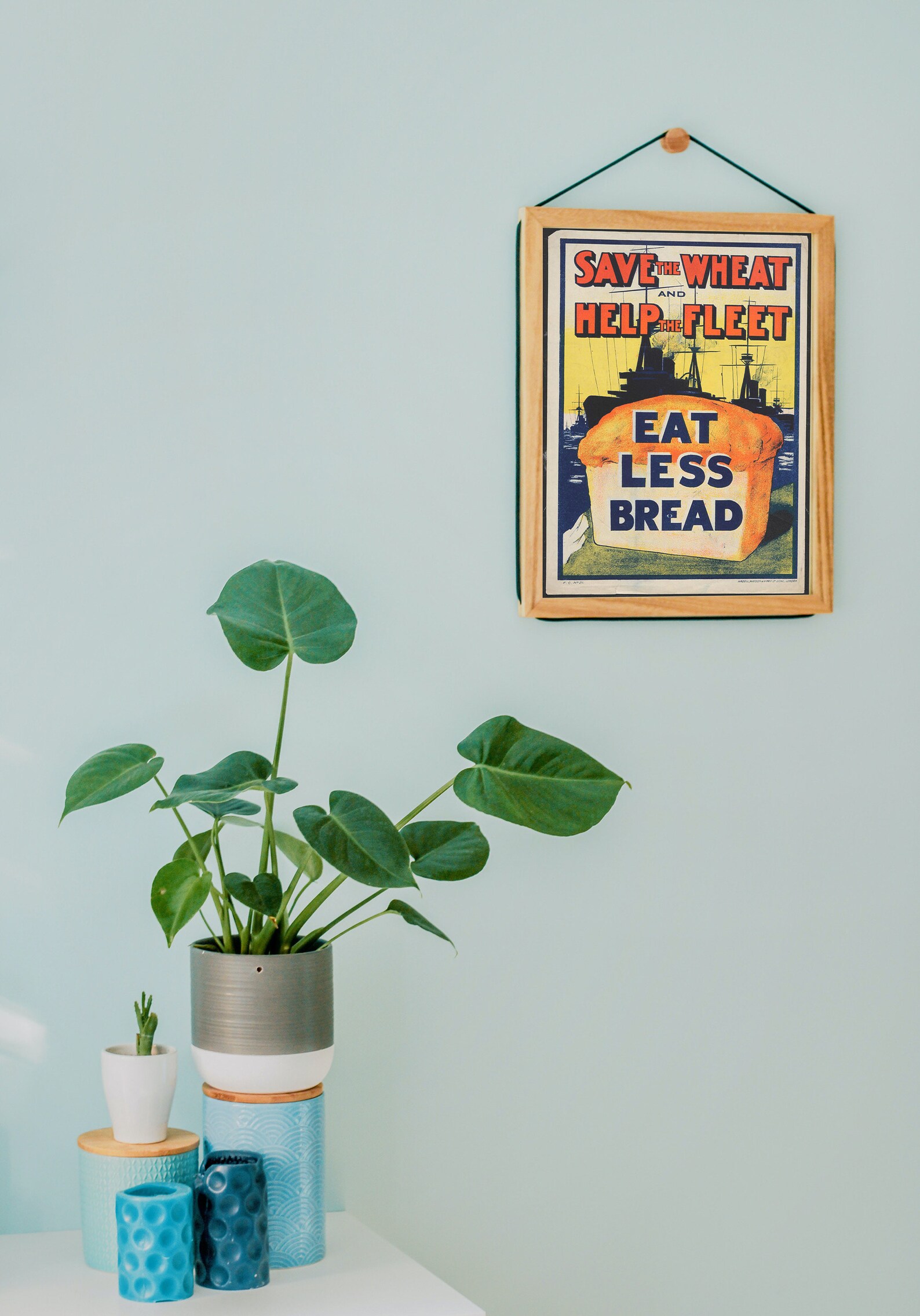 Eat Less Bread Save A Fleet Vintage Food Administration | Etsy