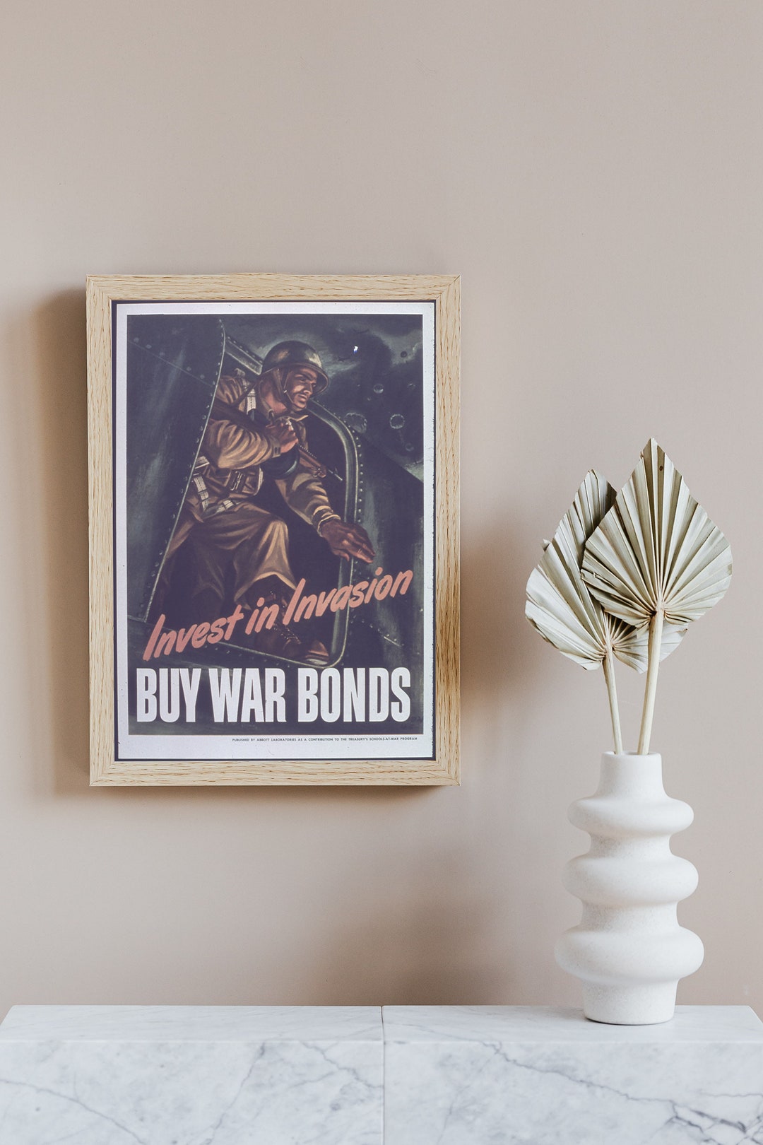 U.S. War Bond Poster Vintage Propaganda Poster - Etsy