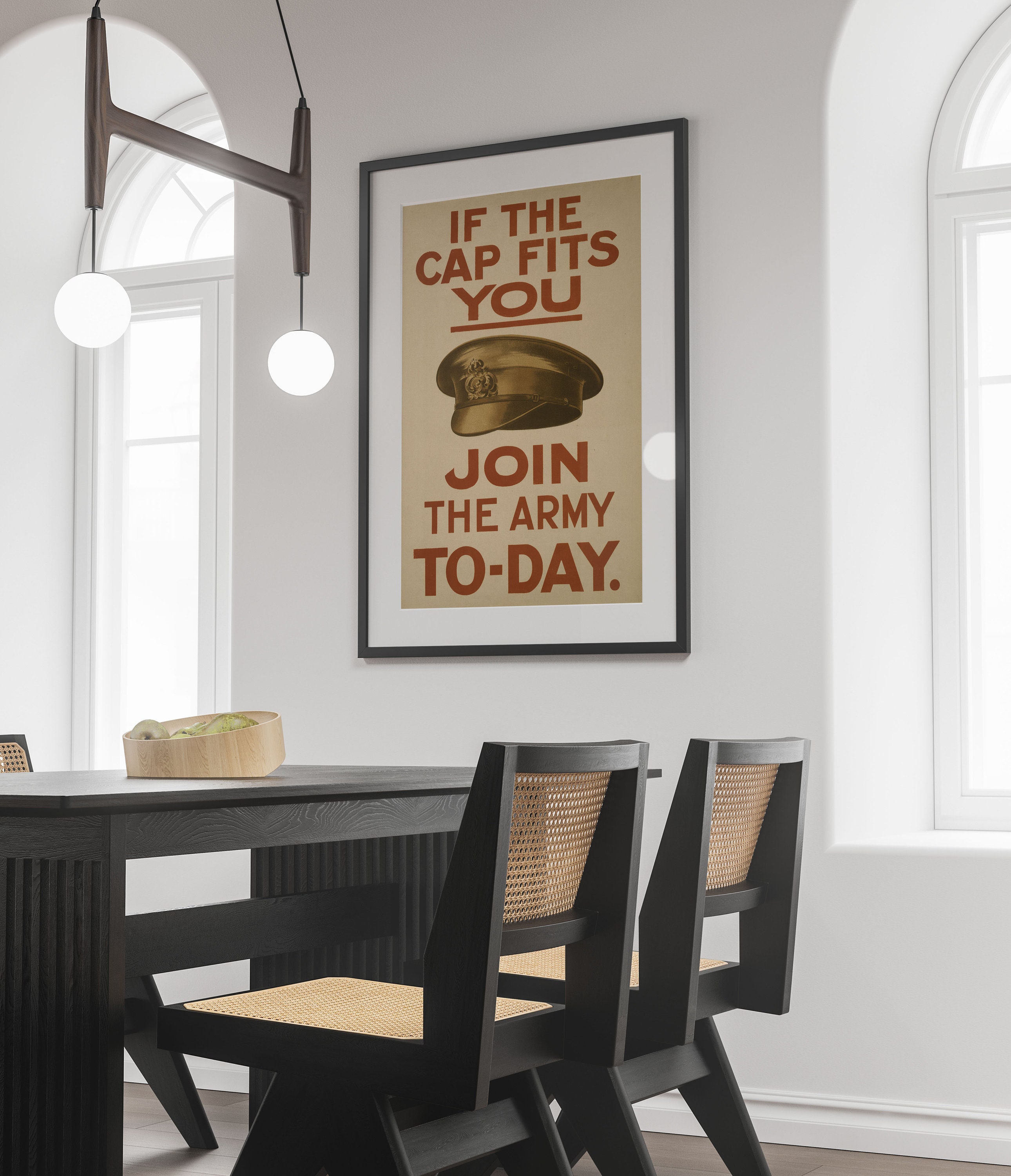 Vintage Recruitment Poster U.S. Enlistment Poster If the | Etsy