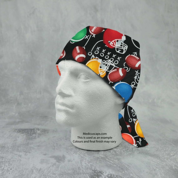 American Football Scrub Cap | Etsy