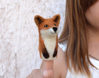 Fox Finger Puppet | Etsy