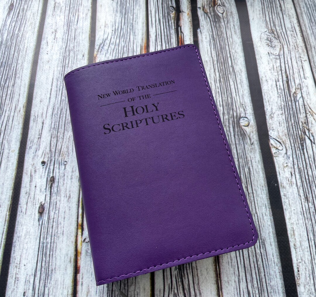 NWT Leather Bible Cover, JW Bible Cover, Jehovah Witness Gift, JW Gift ...