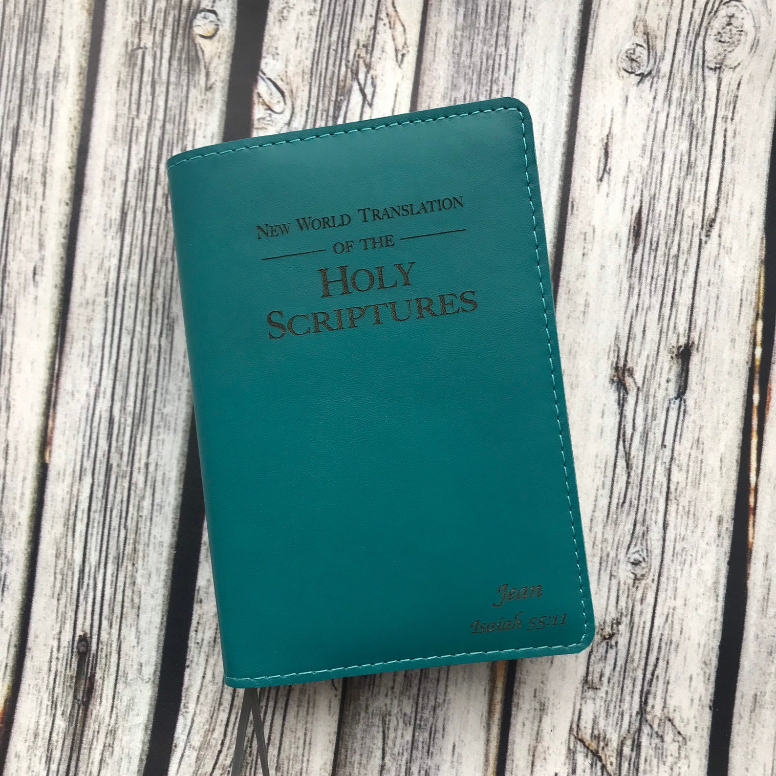 NWT Leather Bible Cover JW Bible Cover Jehovah Witness Gift - Etsy
