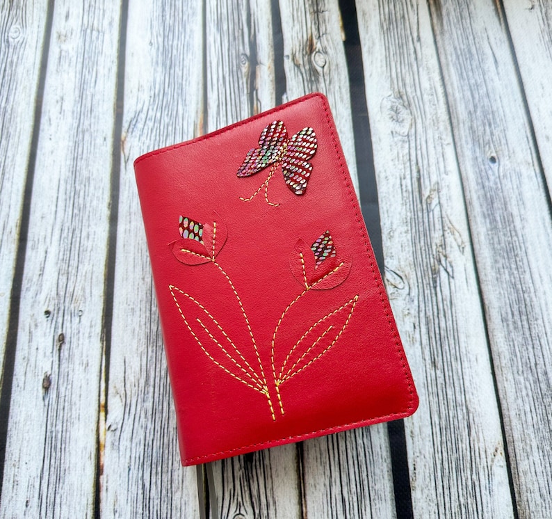 NWT Leather Bible Cover JW Red Bible Cover Jehovah Witness - Etsy