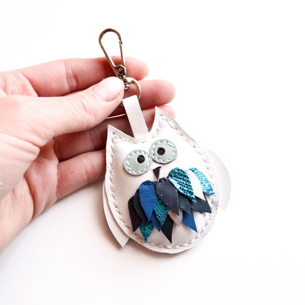 Leather Owl - Etsy