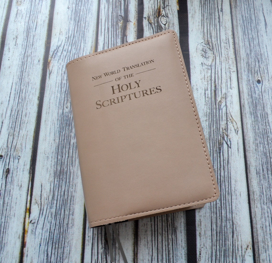 NWT Leather Bible Cover JW Bible Cover Jehovah Witness Gift - Etsy